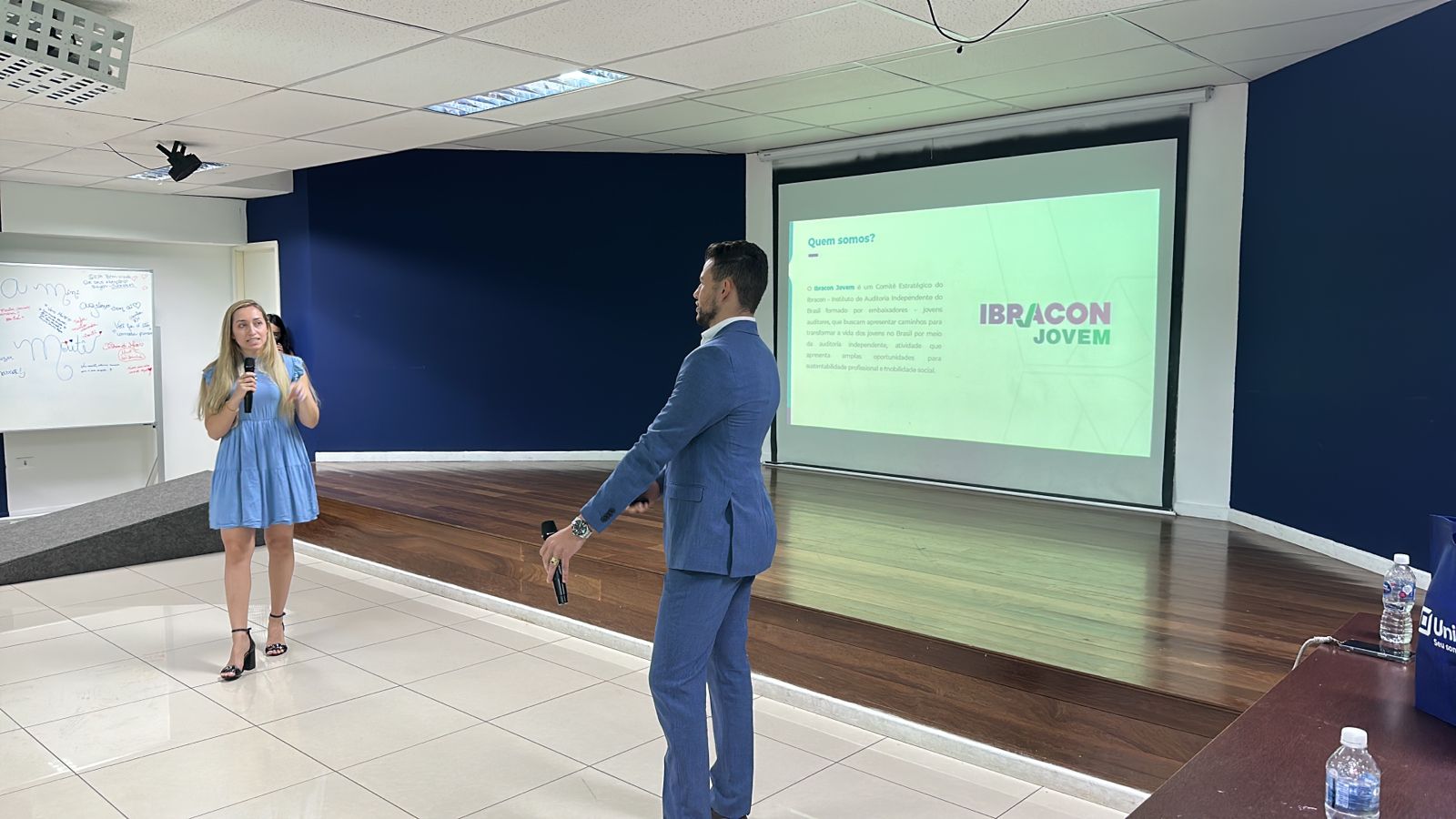 Ibracon Jovem realiza palestra na Unifecaf - Ibracon